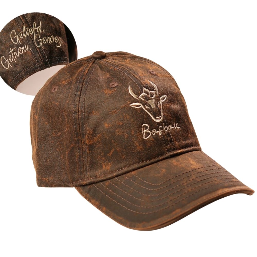 Brown Oilskin Cap – Bosbok – BosBefok SA